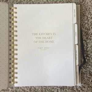 Sugar Paper | Office | Sugar Paper Recipe Book | Poshmark